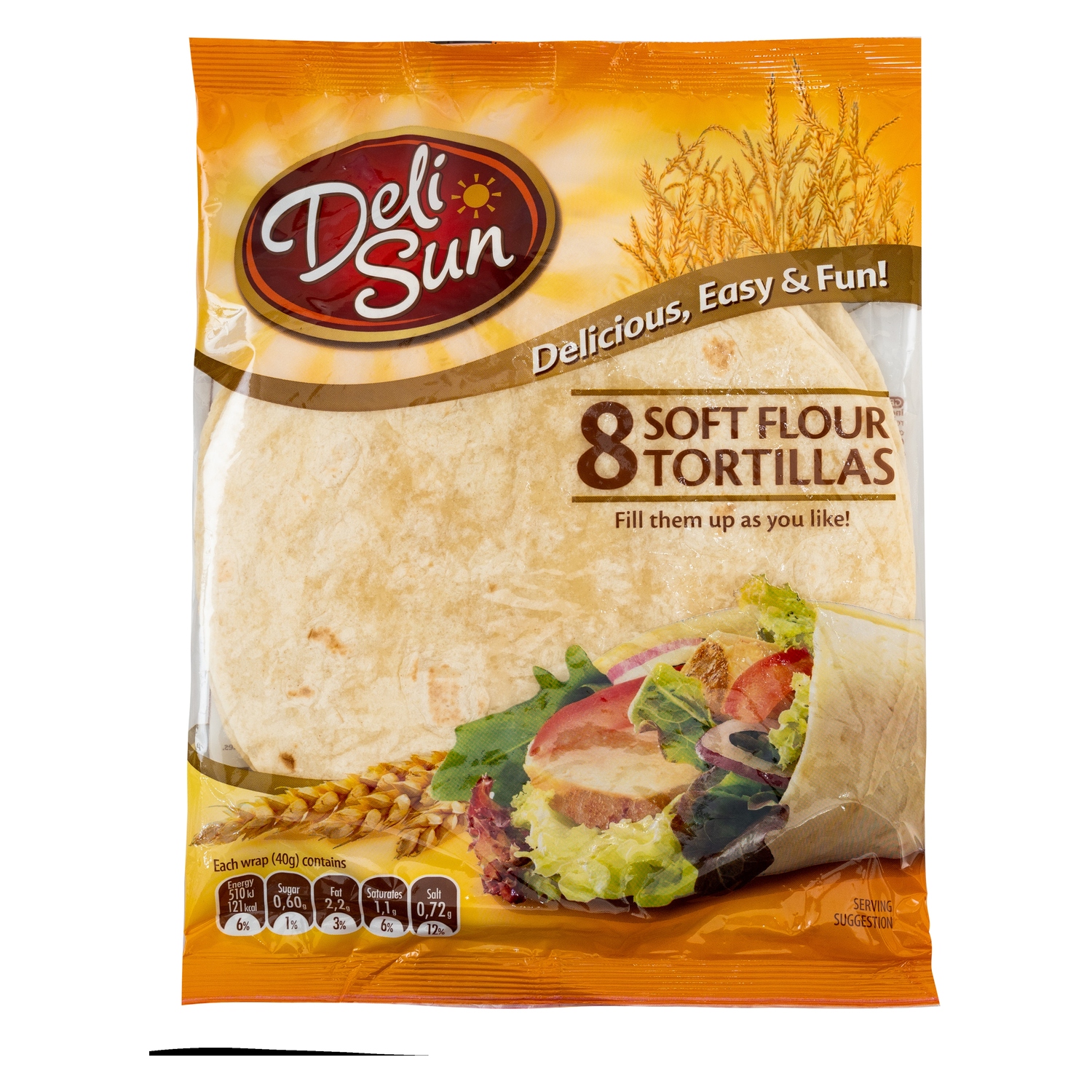 DELI SUN SOFT FLOUR TORTILLAS – Abdullah Al Amoudi foodstuff trading LLC